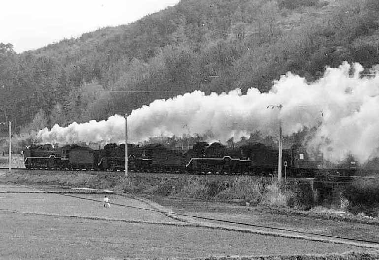 D51 838 の脚まわりのアップ。 交通博覧会会場にて